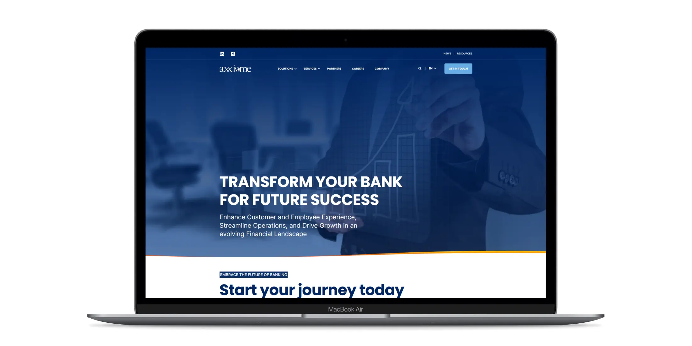 Our New Website: Comprehensive Banking Solutions & Services